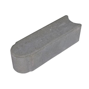 Oldcastle Edgestone 11.75 in. x 4 in. x 3 in. Red/Charcoal Concrete ...