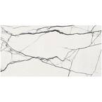 Ivy Hill Tile Magnus Breach 4 in. x 0.39 in. Polished Porcelain Marble ...