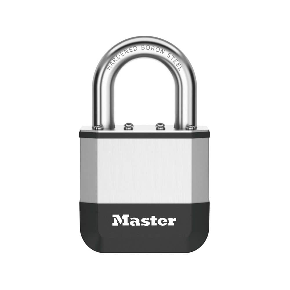 Master Lock Elite Heavy Duty Lock with Hardened Boron Steel Shackle, 2 ...