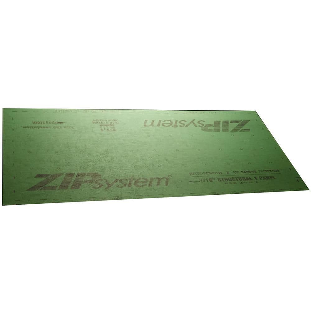 Huber 7/16 in. x 4 ft. x 9 ft. ZIP System OSB 1012165 - The Home Depot