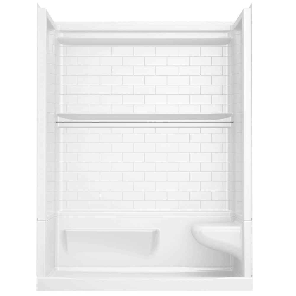 Reviews for Delta Classic 500 Tile Right Seat 32 in. L x 60 in. W x 75. ...