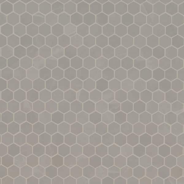 Reviews for MSI Madison Celeste Hexagon 12 in. x 12 in. Matte Porcelain ...