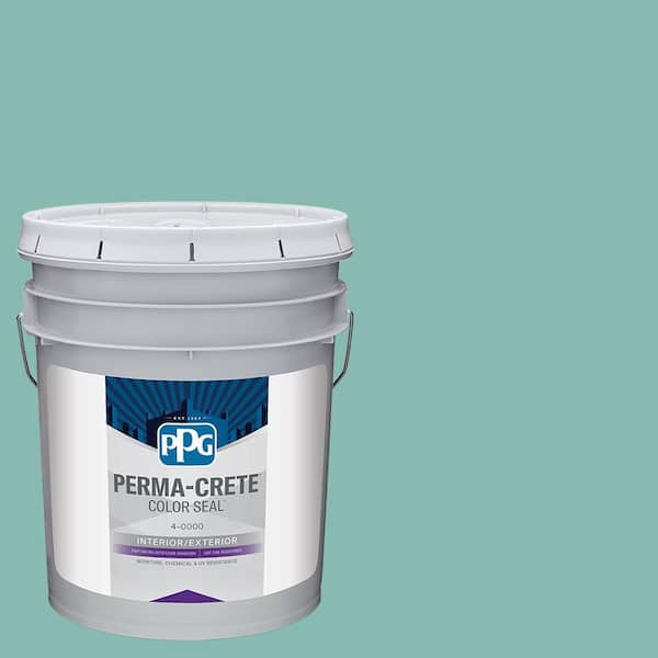 Reviews for Perma-Crete Color Seal 5 gal. PPG1141-4 Caribbean Green ...