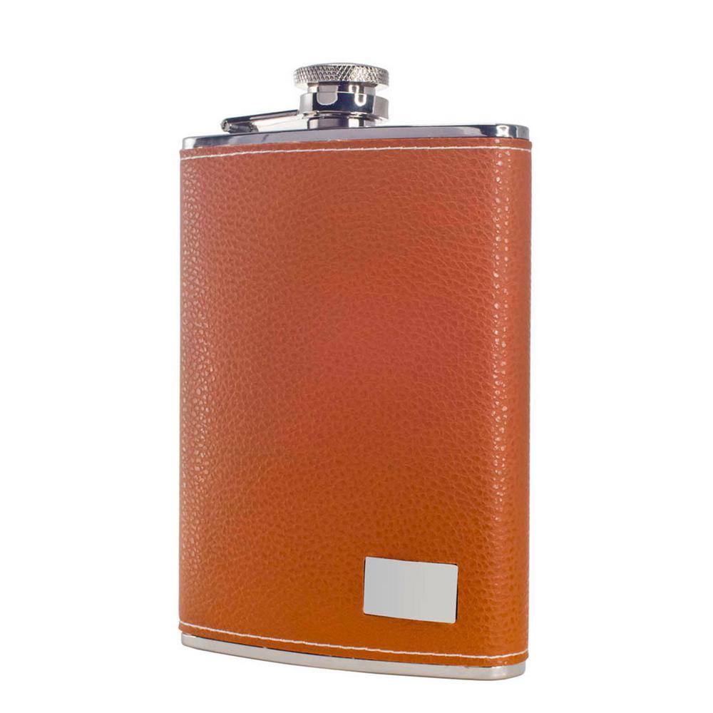 Visol Wrangler Tan Liquor Flask VF1327 - The Home Depot