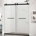 Dreamwerks 47 in. x 32 in. x 79 in. Frameless 3-Piece Corner Frameless Pivot Shower Enclosure in ...