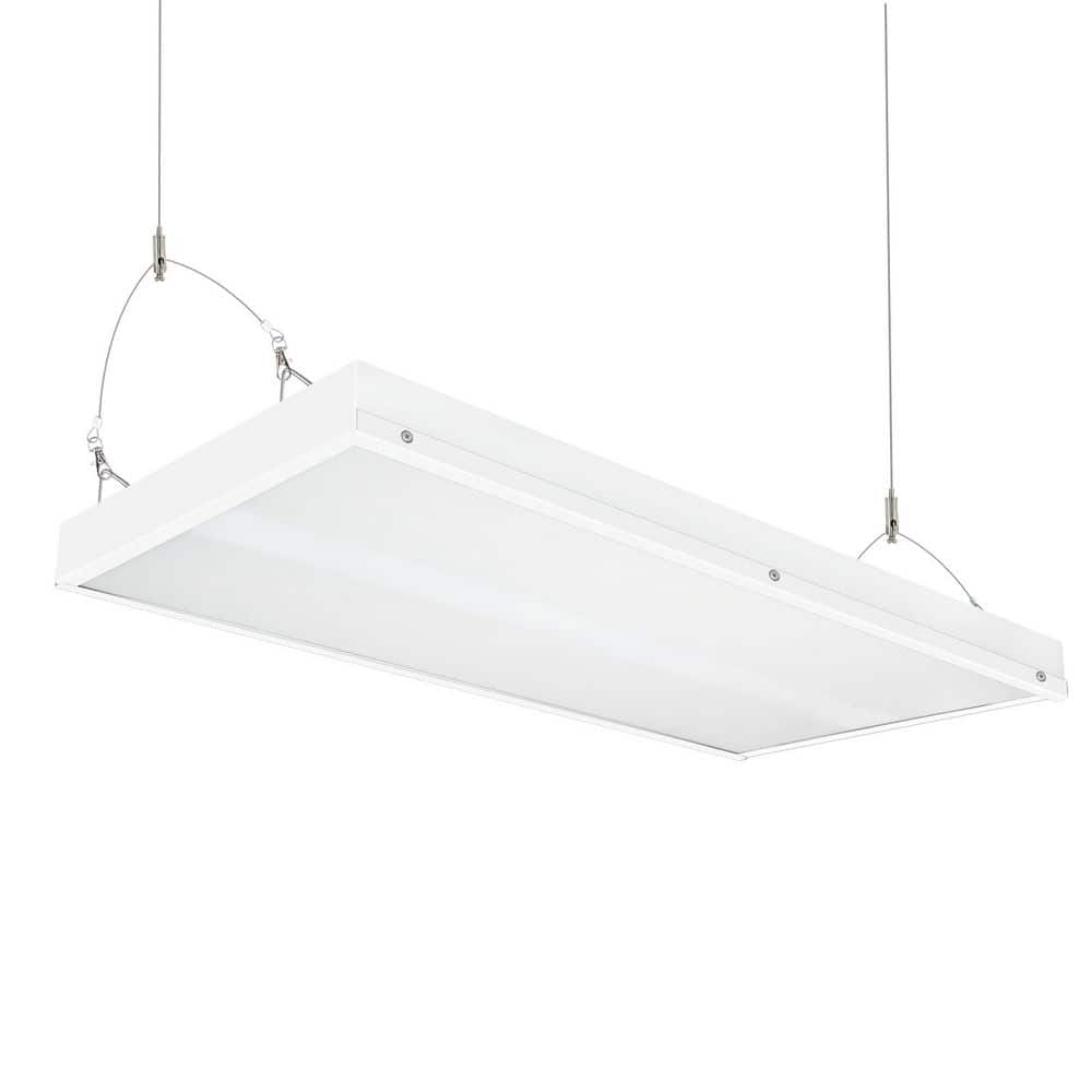 KOAOEIRS 1-Pack 2 ft. 16000 Lumens 100-Watt Integrated LED High Bay ...