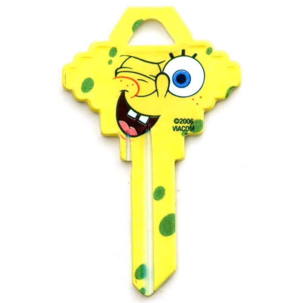 HY-KO Blank Winking SpongeBob Key 15005SC1SB1 - The Home Depot