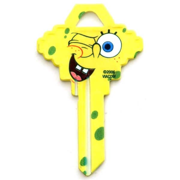 HY-KO Blank Winking SpongeBob Key 15005SC1SB1 - The Home Depot