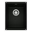 Blanco PRECIS Coal Black Granite Composite 30 in. Single Bowl ...