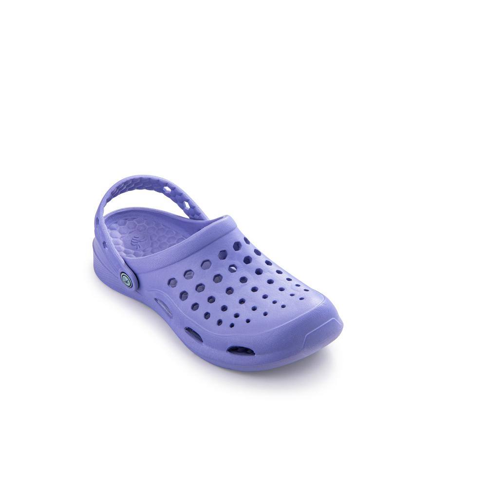 JOYBEES Women's Active Clog Adult EVA Slip-On Shoe - Blue Iris Size 10 ...