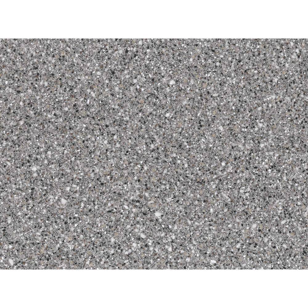 Corian 4x4 Solid Surface Countertop Sample in Platinum CHD904-15404MP - The Home Depot