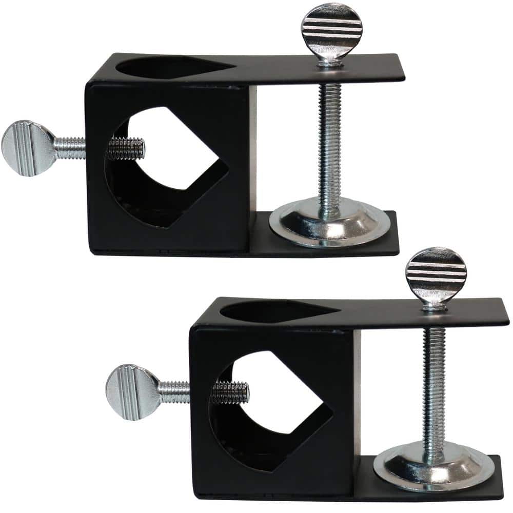 Sunnydaze Deck Clamp Outdoor Torch Mount Bracket for Handrail (2-Pack ...