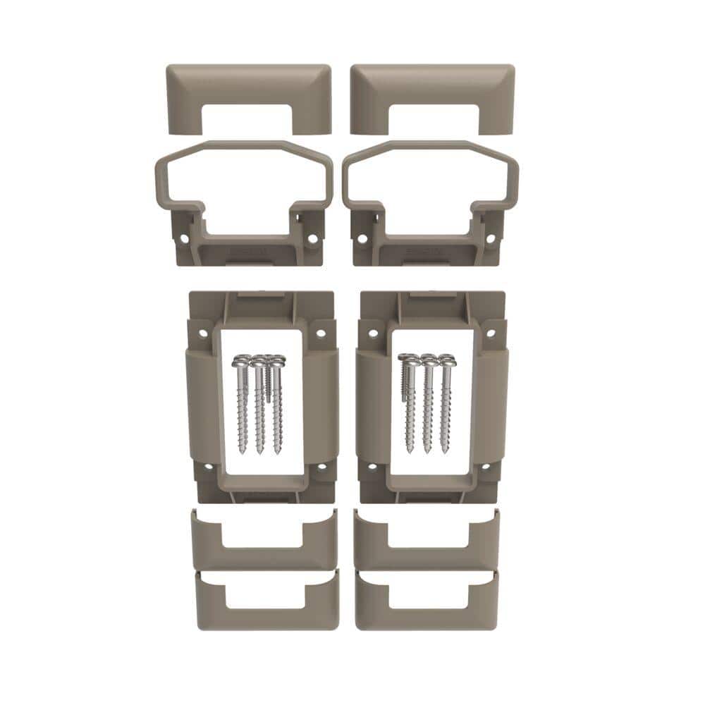 RDI Original Rail Level Mounting Bracket Kit in Earth (2-Pair) 73019018 ...