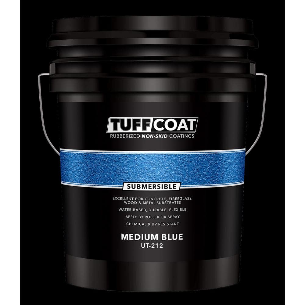 TUFF COAT UT-212 5-Gl Medium Blue Interior/Exterior, Concrete/Wood ...