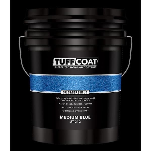 TUFF COAT UT-212 5-Gl Medium Blue Interior/Exterior, Concrete/Wood ...