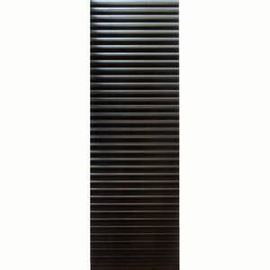 Apollo Tile Imprint 4 in. x 5 in. Matte Black Ceramic Large Format ...