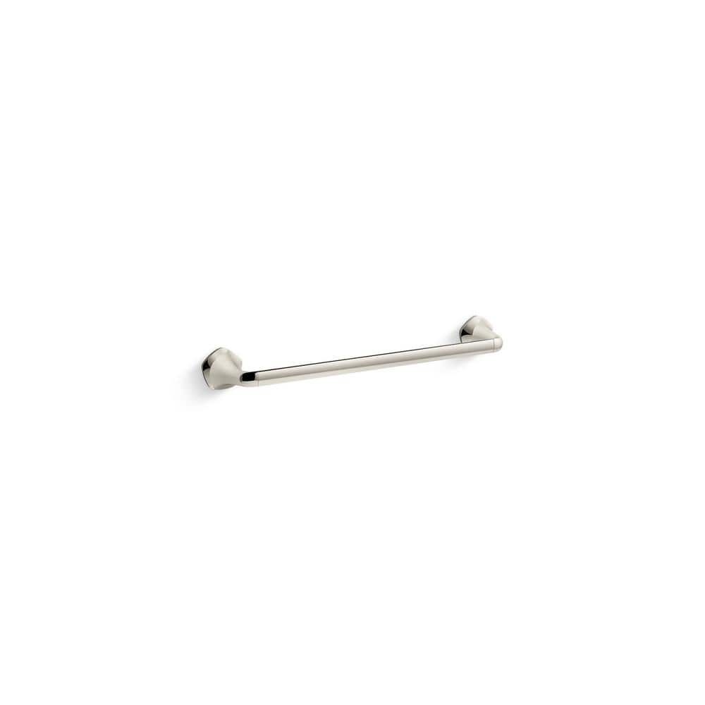 KOHLER Sundae 18 in. Wall Mounted Single Towel Bar in Vibrant Polished ...