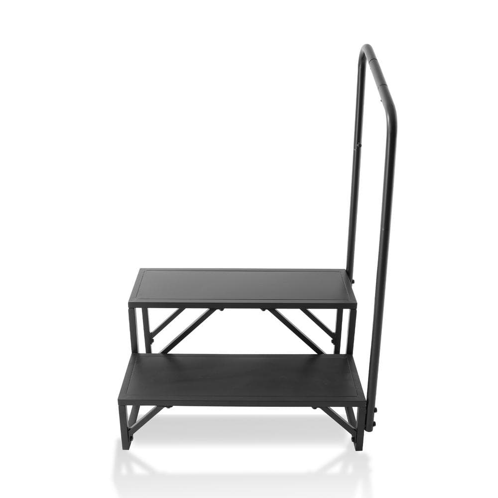SKYSHALO RV Steps, 2-Step RV Stairs, 440 lbs. Load Capacity, Thickened ...