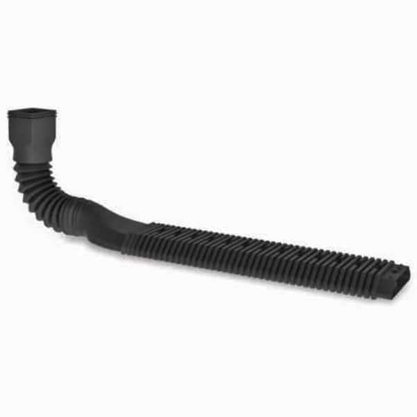 Reviews for InvisaFlow StealthFlow Low Profile Downspout Extension | Pg ...