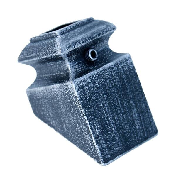 EVERMARK Stair Parts 1/2 in. Vintage Nickel Angled Metal Shoe for Stair ...