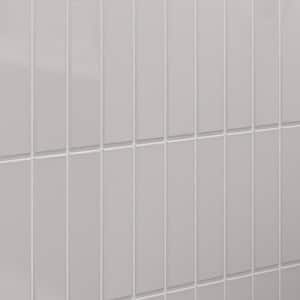 CRUZ BAY STUDIO 2in. x8in. Deep Blue Gloss Glass Subway Tile Sample ...