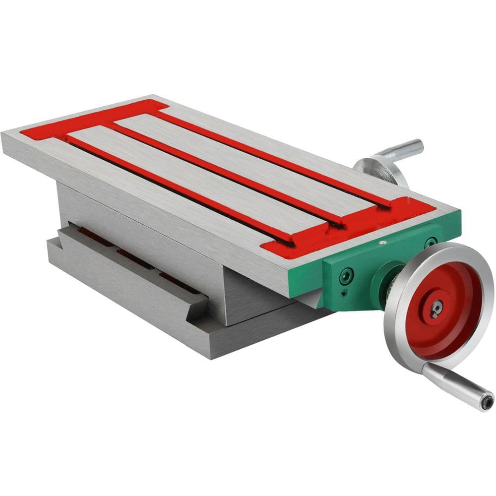 SKYSHALO Compound Milling Machine Work Table 17.7 in. x 6.7 in. Heavy ...