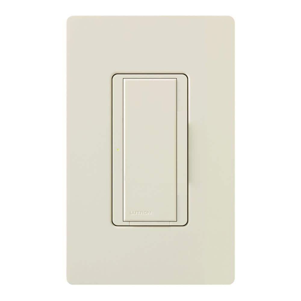Lutron Maestro 8 Amp Multi-Location Digital Switch - Light Almond (MA ...