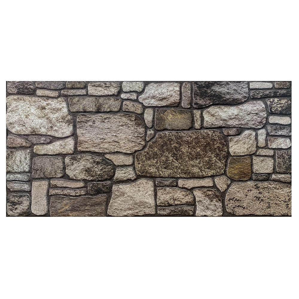 Dundee Deco 4/5 in. x 3-1/4 ft. x 1-3/5 ft. Taupe Grey Multi-Colored ...