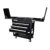 SUNEX TOOLS 37 in. 3-Drawer Slide Top Utility Cart in Black 8035XTBK ...