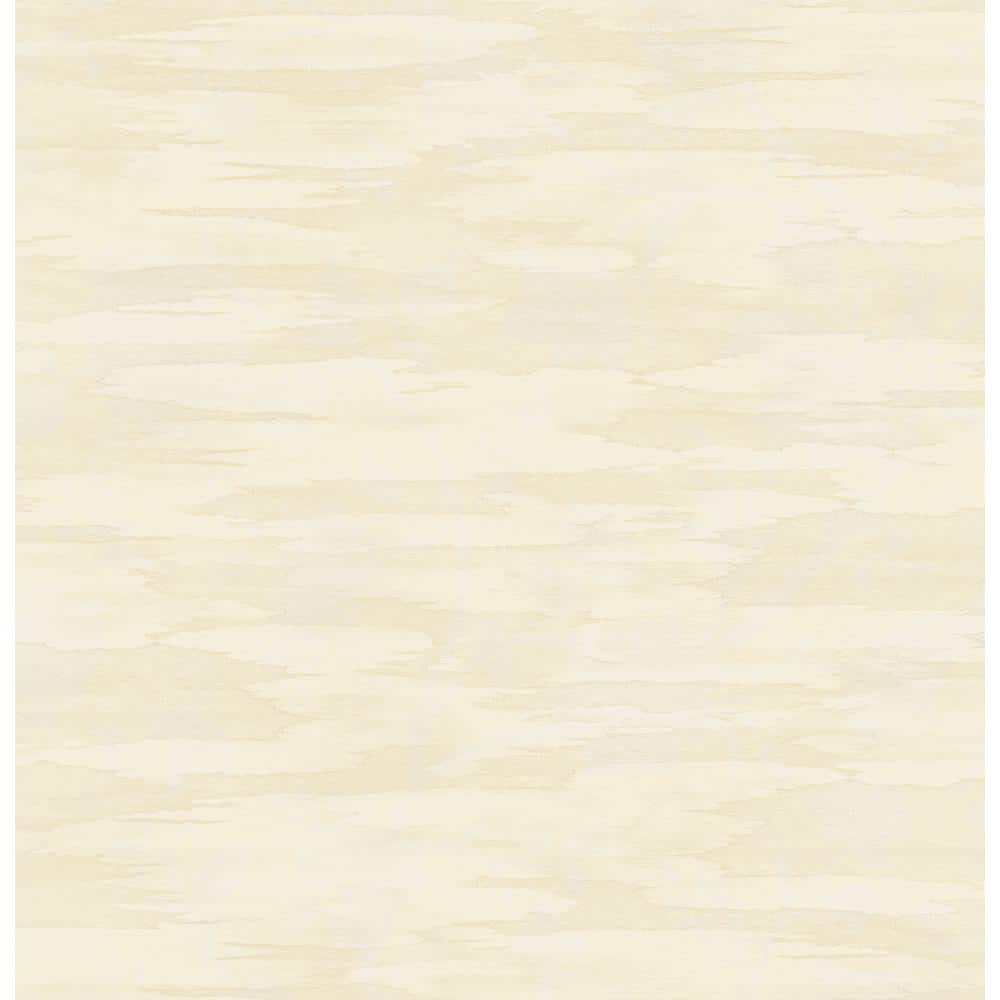 Seabrook Designs 60.75 sq. ft. Oat McKean Stria Wash Paper Unpasted ...