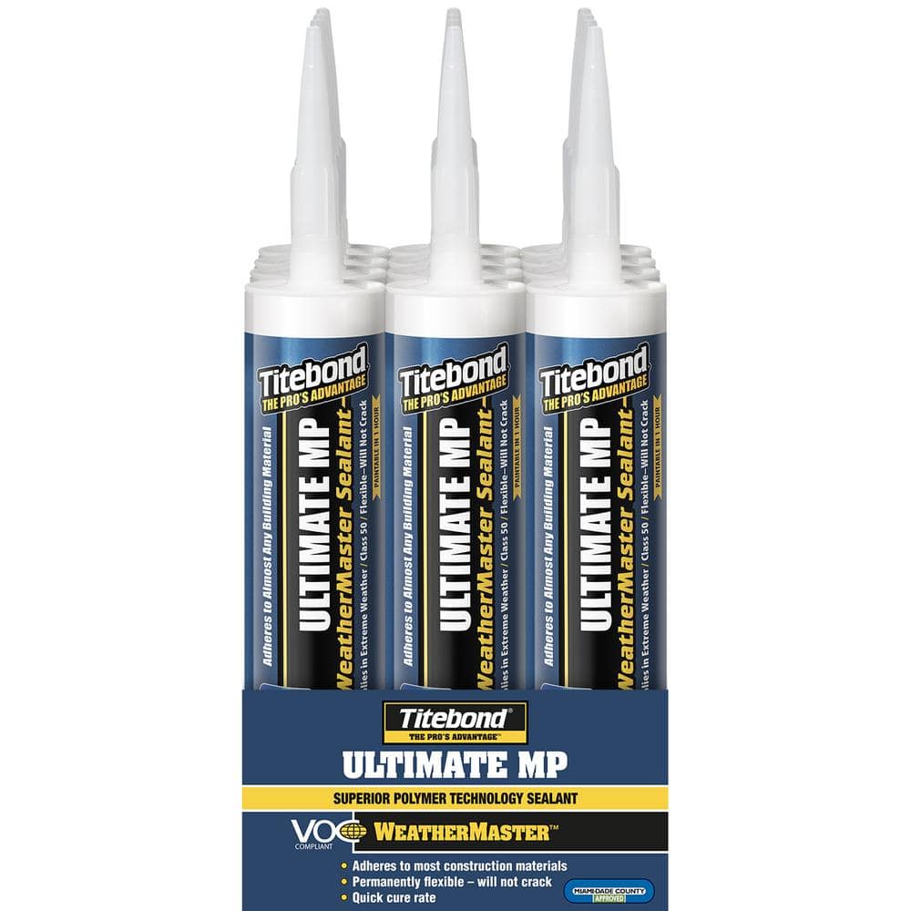 Titebond WeatherMaster 9.5 Oz. ULTIMATE MP Sealant - Limestone (12-Pack ...