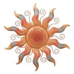 Regal 22 in. Sun Wall Decor-5074 - The Home Depot