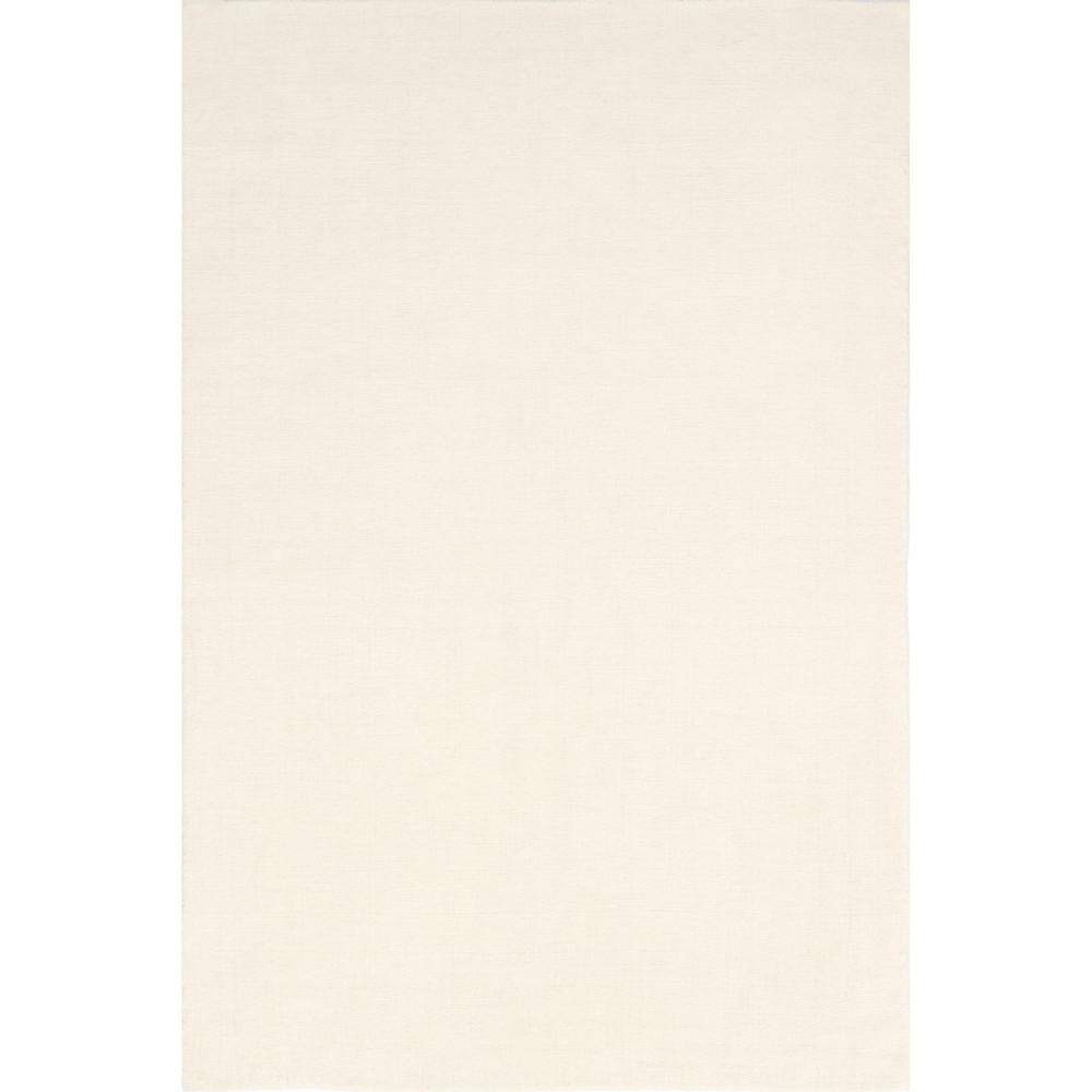 RUGS USA Arrel Speckled Wool-Blend Alabaster 5 ft. x 8 ft. Indoor ...