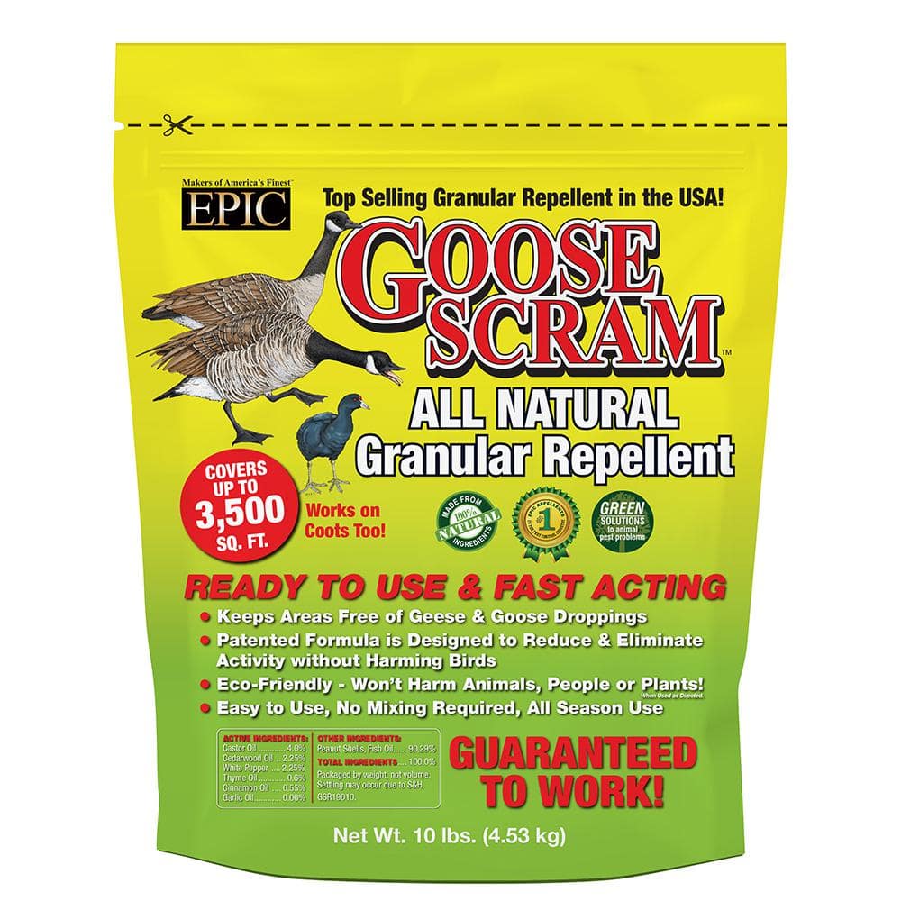 EPIC REPELLENTS Goose 10 lbs. Repellent Granular Bag 190100 - The Home ...