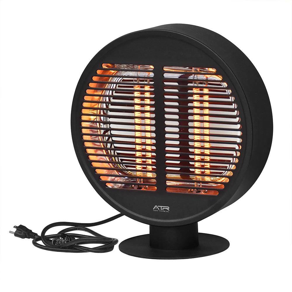 Misopily 1000-Watt Steel Electric Patio Heater, Outdoor Infrared ...