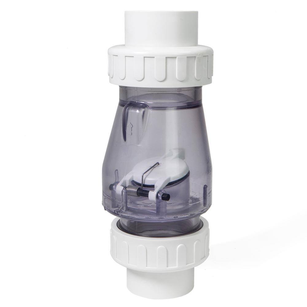 XtremepowerUS 2 in. Swimming Pool Pump Spring Check Valve Inline ...
