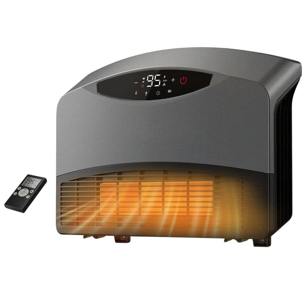 1500W Electric Wall Floor Space Heater with Smart WiFi Voice Control ...