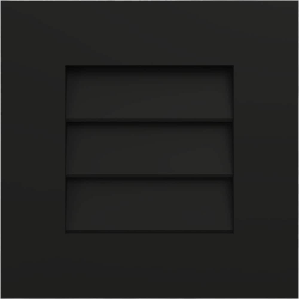 Ekena Millwork 12-in W x 12-in H True Fit PVC Louver Shutters Sample ...