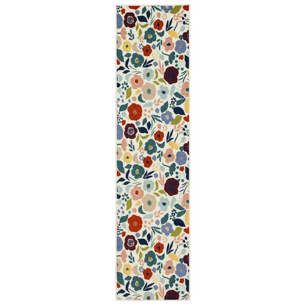 Mohawk Home Keene Garden Multi 2 ft. x 8 ft. Runner Rug 818302 - The ...