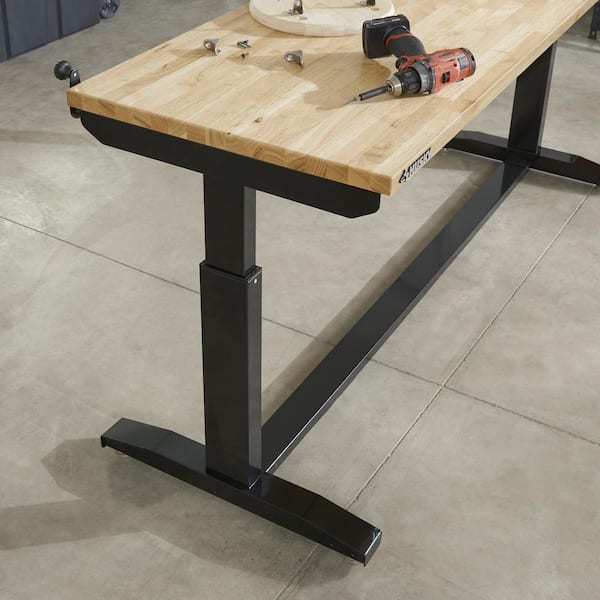Husky HOLT72XDB11 72 in. Adjustable Height Work Table