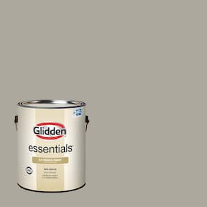 Glidden Premium 5 gal. #PPG1007-4 Hot Stone Satin Exterior Latex Paint ...