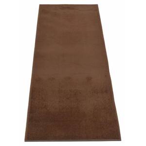 RugStylesOnline Euro Solid Beige 26 in. Width x Your Choice Length ...