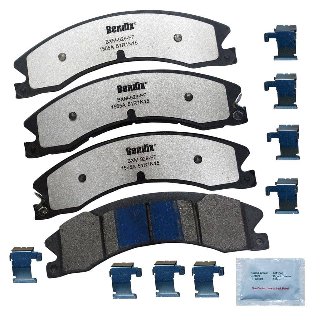 Bendix Fleet Metlok Disc Brake Pad Set MKD1565AFM - The Home Depot
