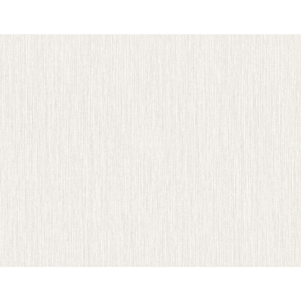 Seabrook Designs 60.75 sq. ft. Metallic Pearl Vertical Stria Embossed ...