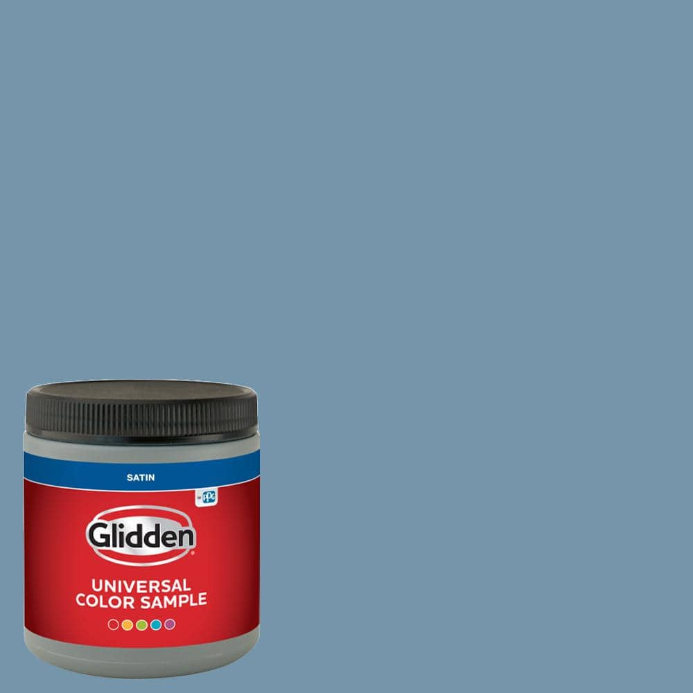 Glidden 8 oz. PPG1156-4 American Anthem Satin Interior Paint Sample ...
