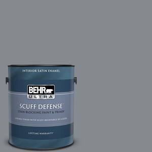 BEHR MARQUEE 1 qt. #PPU26-21 Overcast Matte Interior Paint & Primer ...
