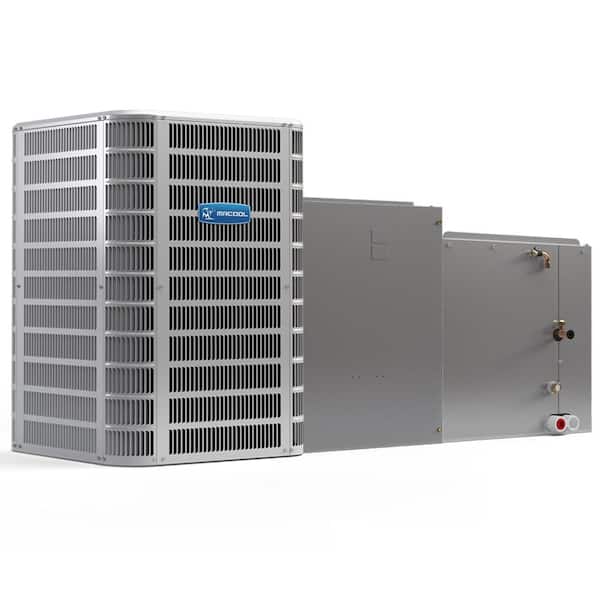 MRCOOL MX 56,500 BTU 14 SEER Vertical Central Split System Heat Pump ...