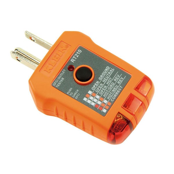 Klein Tools Digital Clamp Meter Electrical Maintenance and GFCI Tester ...