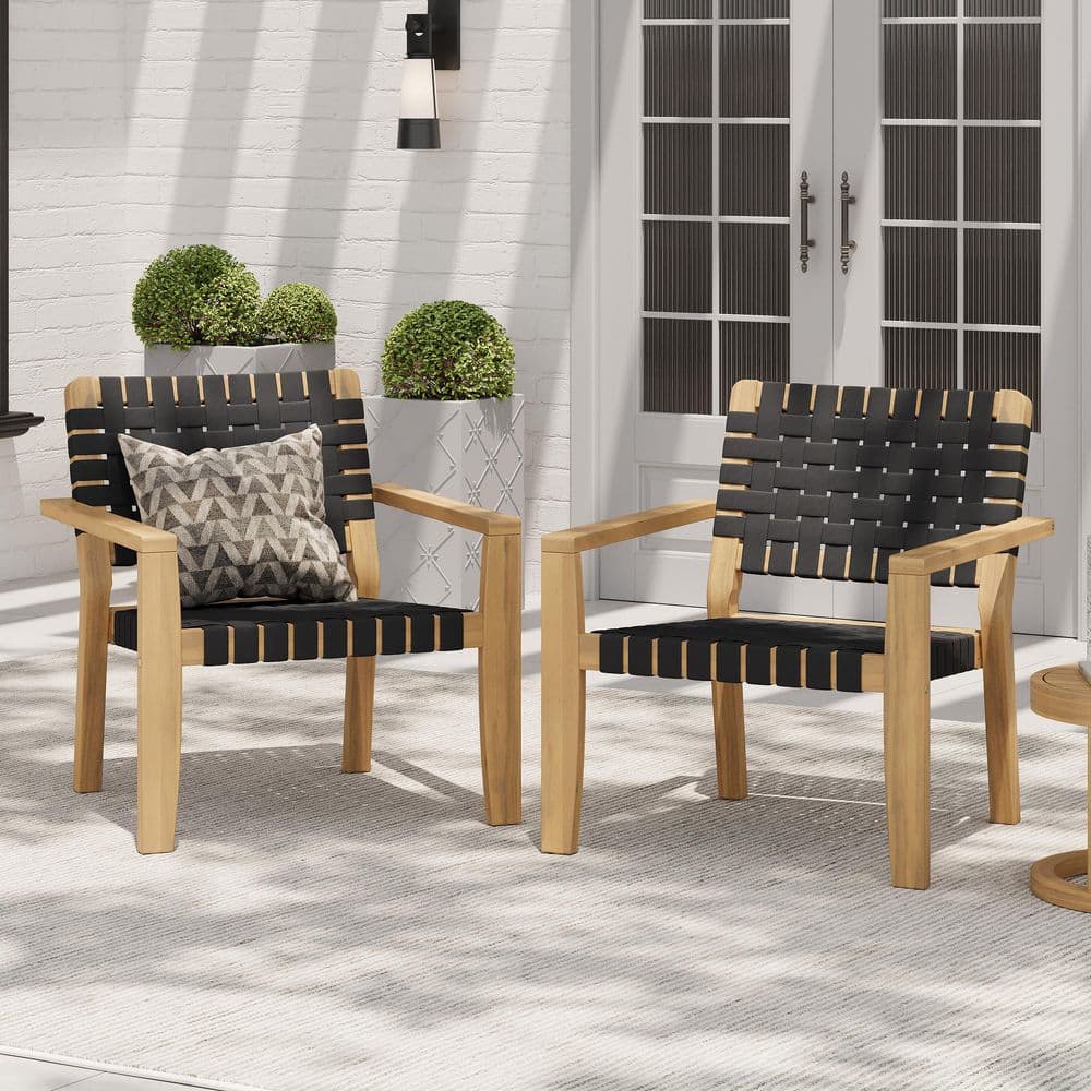 CHRISTOPHER KNIGHT HOME Windsor Modren Patio Light Teak Finish Wood and ...