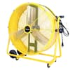 Stanley 24 in. 2-Speed Direct Drive Cradle Drum Fan with Adjustable ...